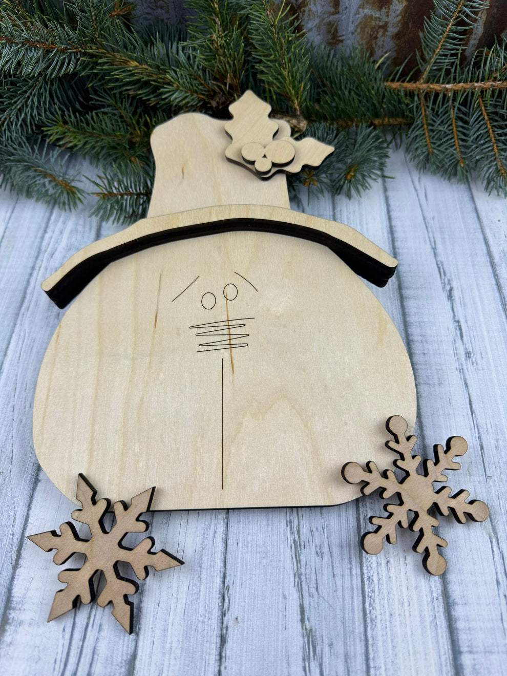 Snowman Head - DIY - KIT – Homestead Crafter LLC