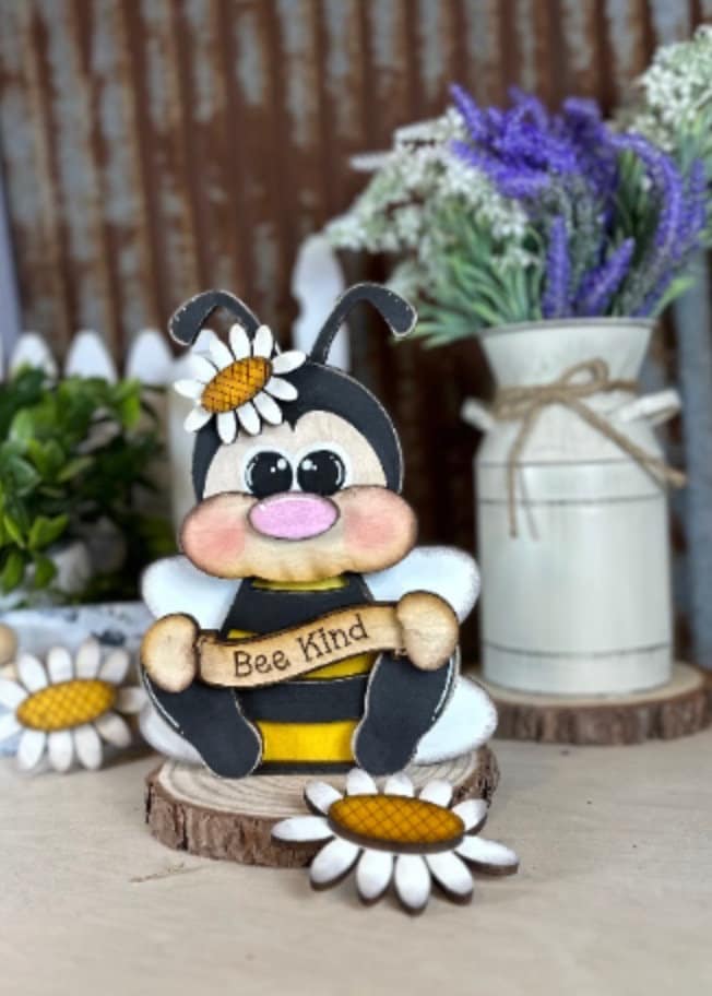 Sitting Bee - DIY - Kit - Bumble Bee – Homestead Crafter LLC